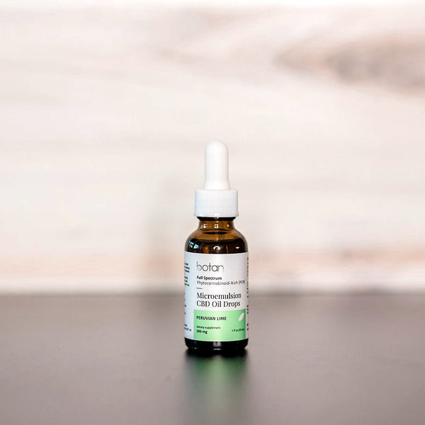 CBD Oil Oral Drops + Microemulsion - Broad THC-Free
